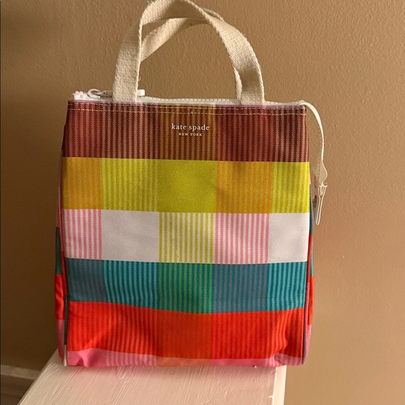 kate spade | Bags | Kate Spade Multicolor Striped Insulated Tote | Poshmark